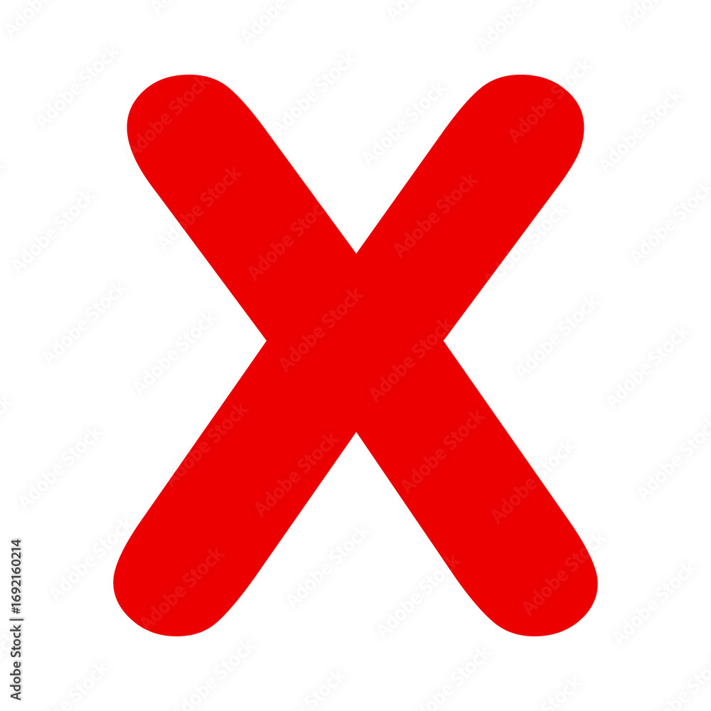 Red cross symbol isolated on transparent background Stock Illustration ...