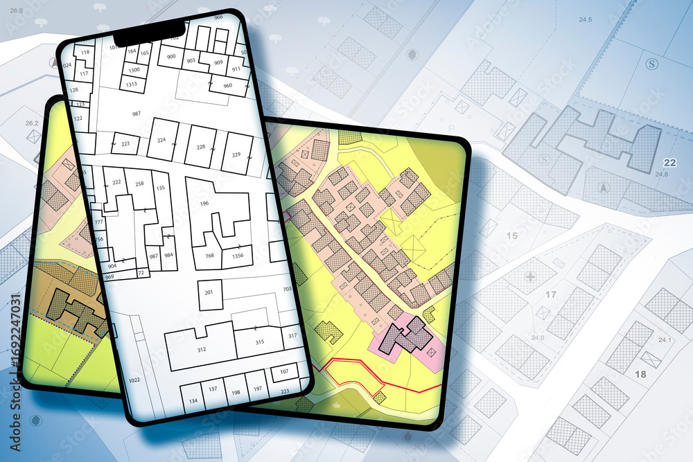 IMAGINARY CADASTRAL MAP AND GENERAL URBAN PLANNING DOCUMENTATION ON ...