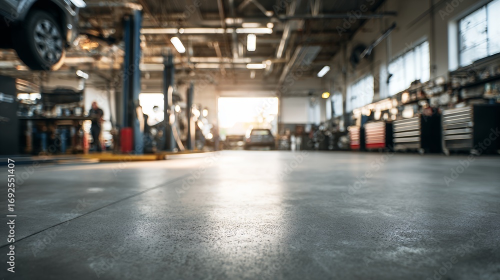 auto repair shop interior with cars Stock Photo | Adobe Stock