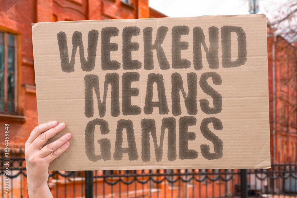 "Weekend Means Games" From stadiums to screens, sports rule our rituals ...