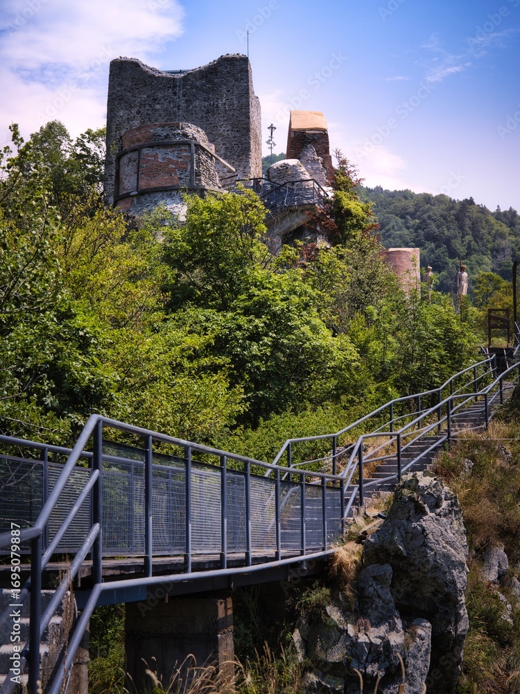 Poenari Castle Fortress in Romania – Dracula’s Historic Stronghold ...