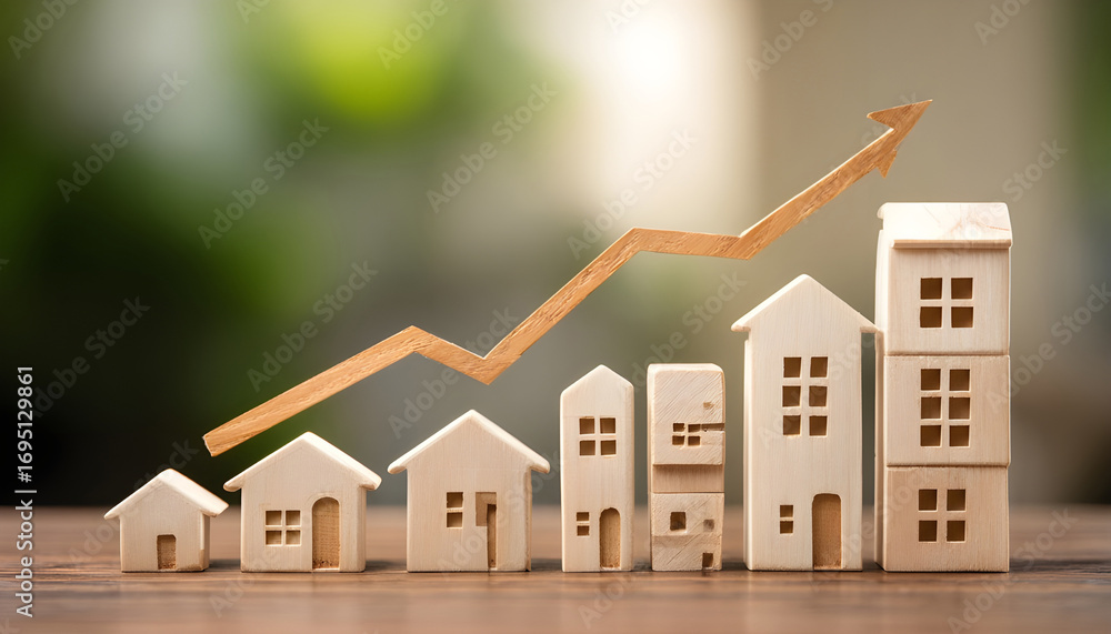 Homes in ascending order of the growth chart. Rising house prices ...