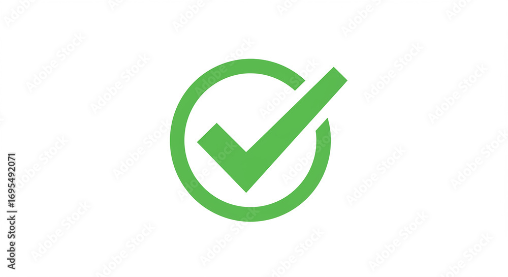 3D green check mark red cross cancel symbol up and down arrow direction ...