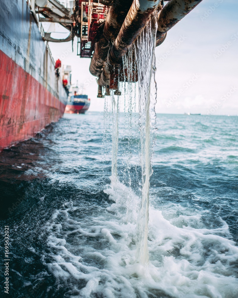 Professional Green Hydrogen Commercial Ship Ballast Water Discharge at ...