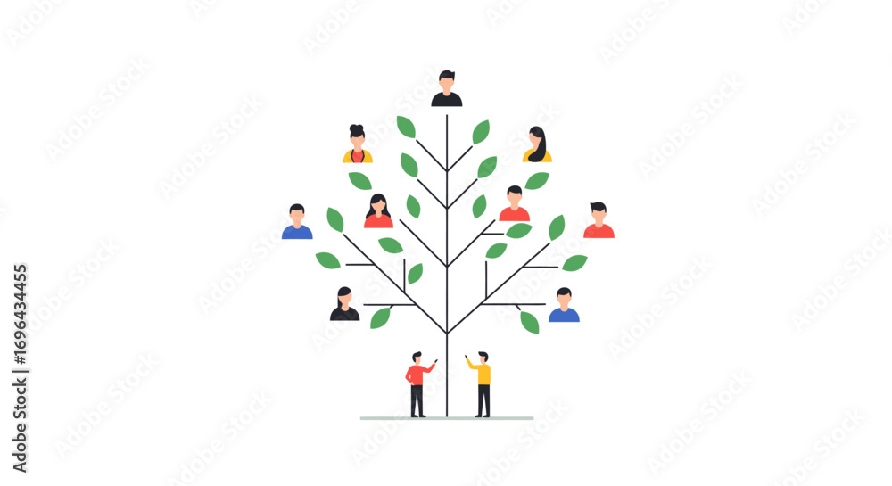 Strategic Digital Network Tree: Visualizing Systemic Growth & Data ...