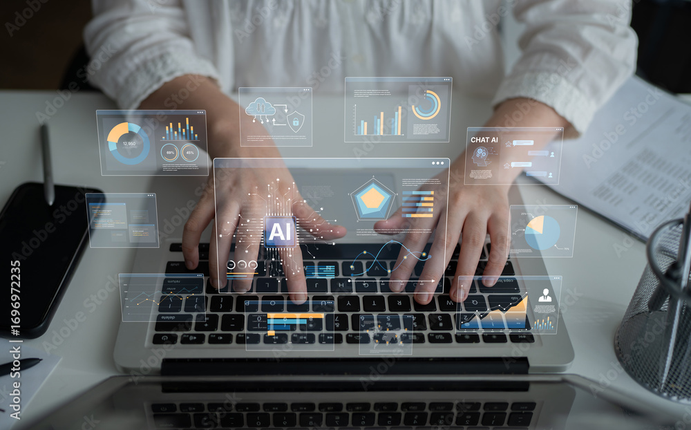 AI Assistant Brain Processor with LLM Technology, Big Data, Machine ...