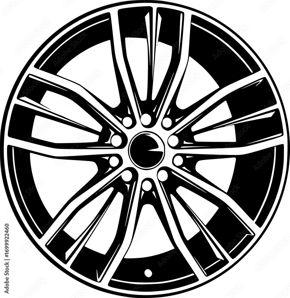 Wheel hubcap svg, Wheel hubcap silhouette, Hubcap svg, Wheel rim svg ...