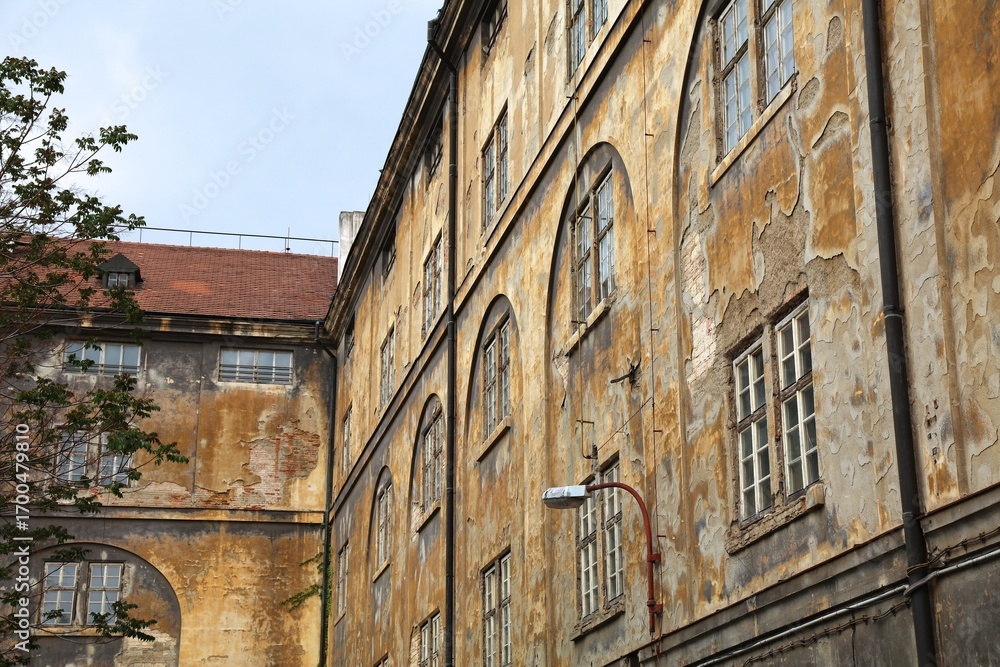 Karlin Barracks (Kasarna Karlin) converted to public space in Prague ...
