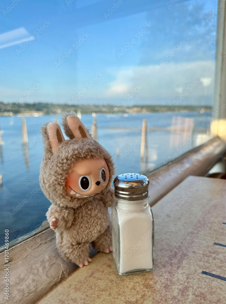 Portland, OR - September 10, 2025. Toffee Labubu from "Exciting Macaron ...