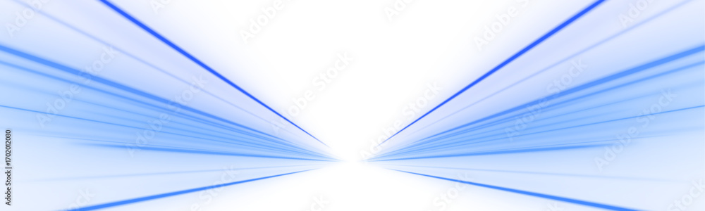 Laser-sharp light beams in blue race across a light transparent ...