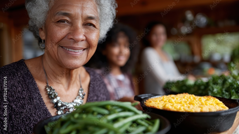 african american soul food traditions, an african american grandmother ...