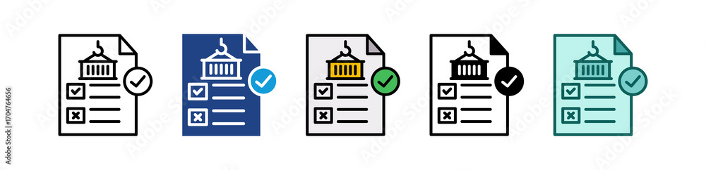 Incoterms multiple icon Stock Vector | Adobe Stock