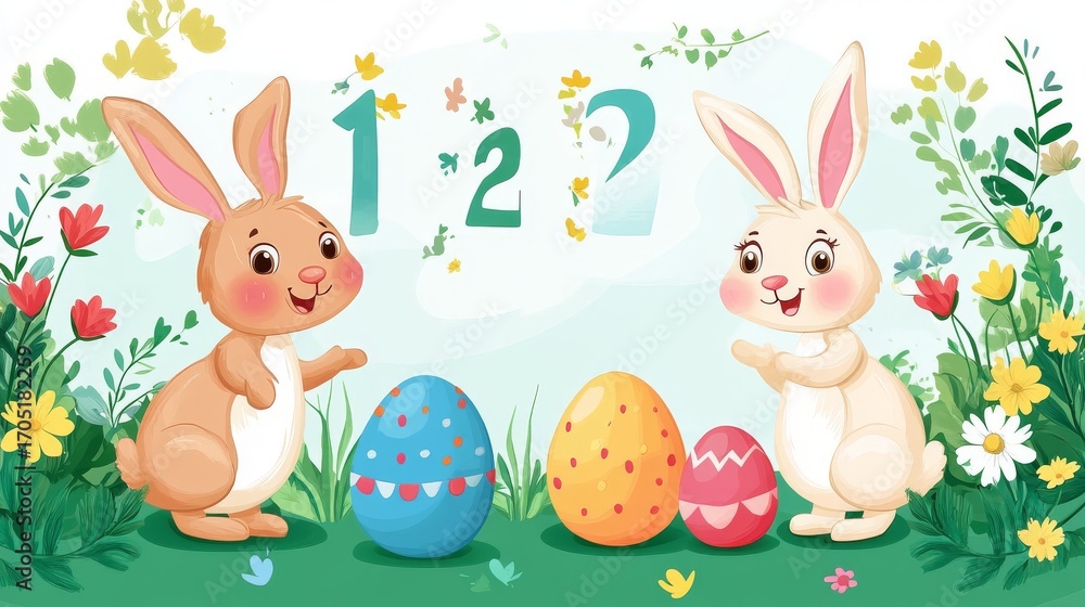 70.A fun, engaging worksheet for kids with Easter-themed math exercises ...