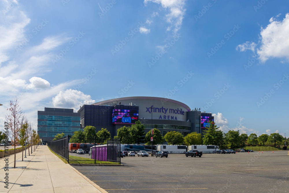 Xfinity Mobile Arena home of the Philadelphia Flyers and 76ers in ...
