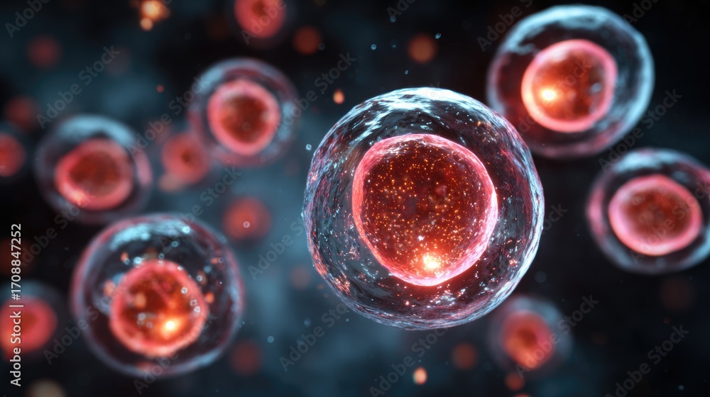 Ilustración de Stock Stem cell unit: undifferentiated element ...