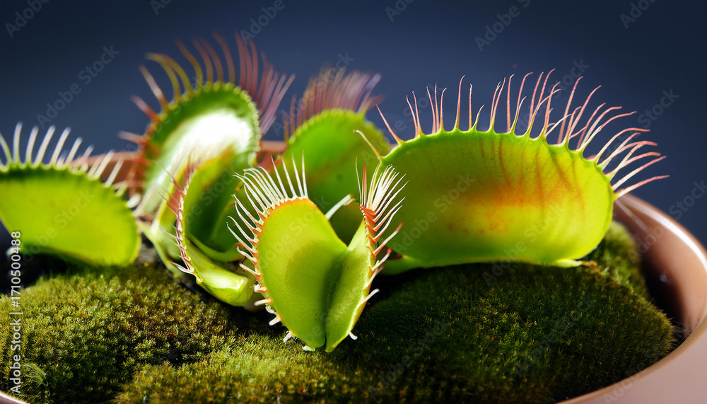 The Venus Flytrap Is A Carnivorous Plant Native To The Temperate And ...