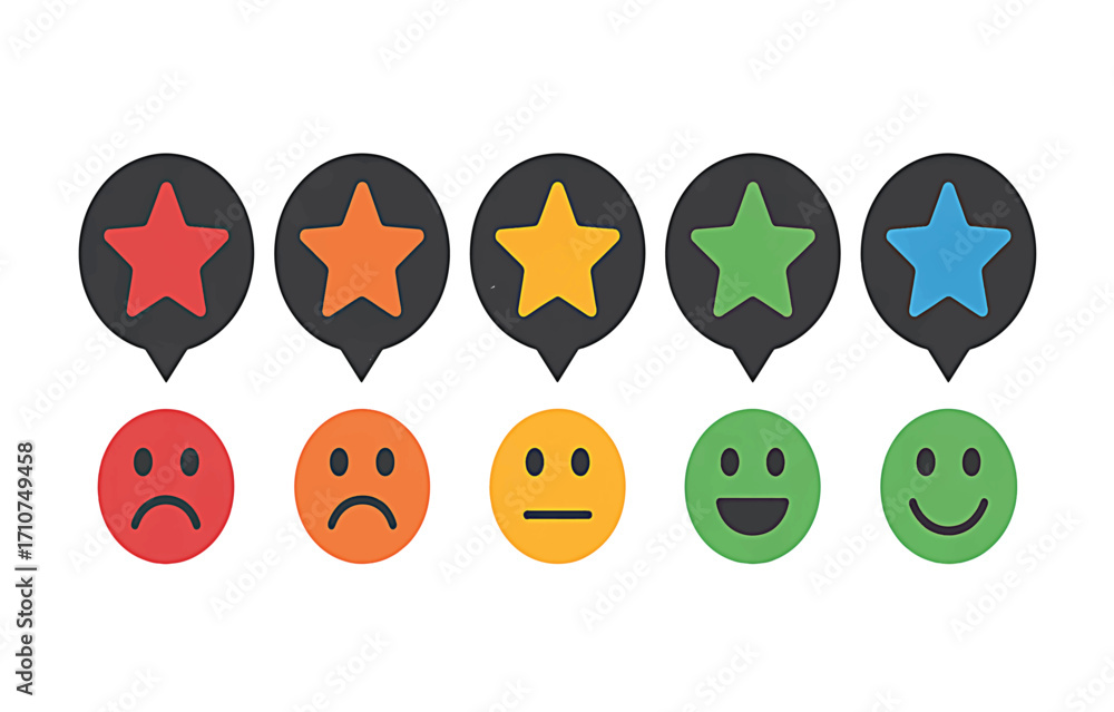Customer Satisfaction Evaluation System with Star Ratings and Emotional ...