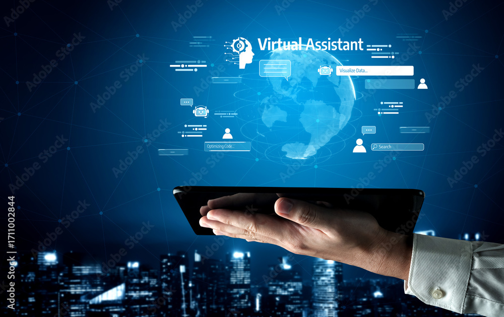 AI assistant with LLM, big data, machine learning, and generative AI ...