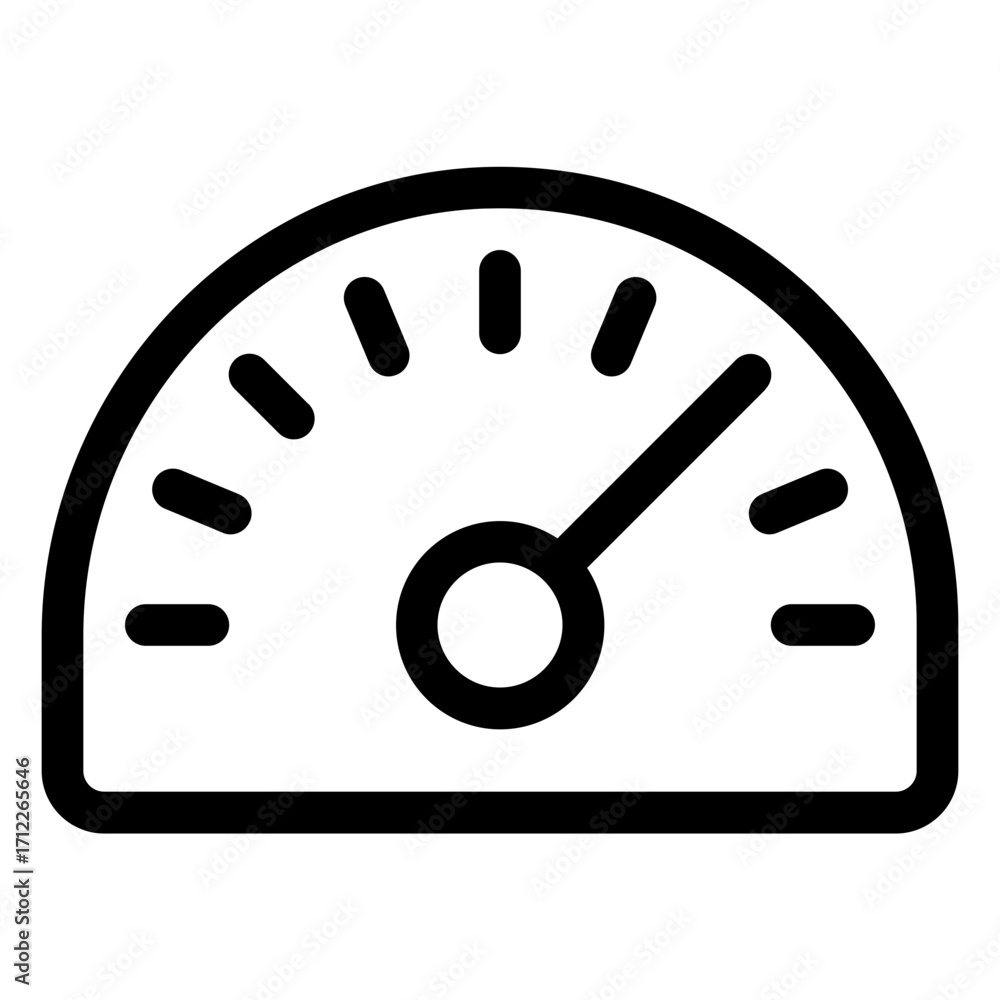 Stylish gauge dashboard design for data visualization and performance ...