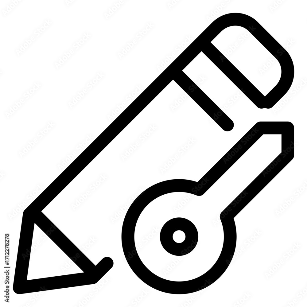 Creative pencil for editing and note-taking in digital applications and ...