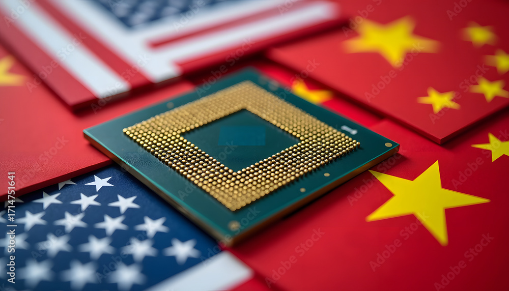 US and China Semiconductor Competition 素材庫相片 | Adobe Stock
