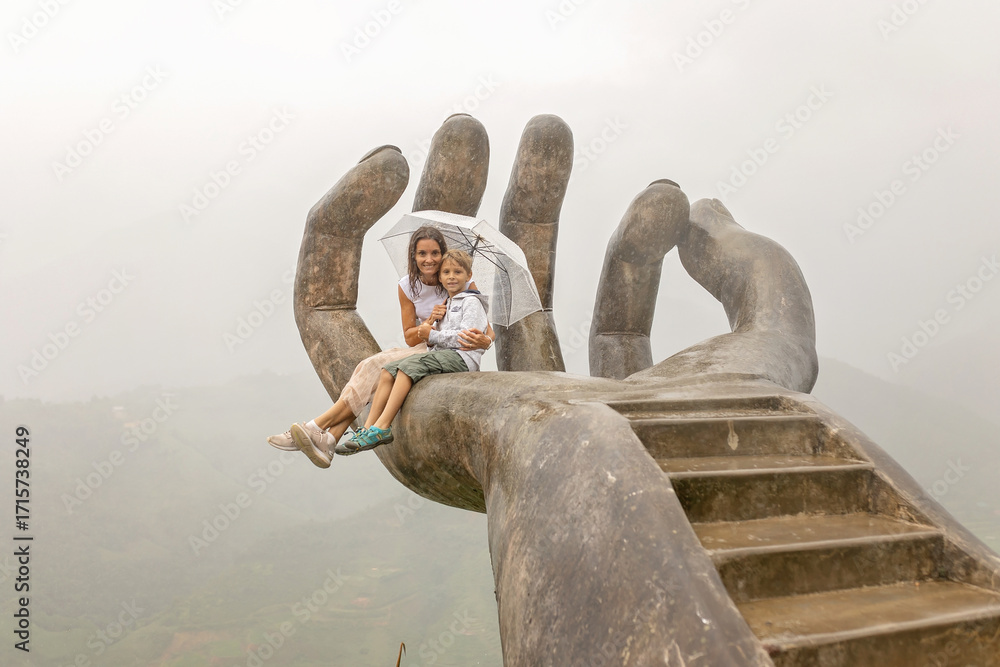 SA PA, VIETNAM - JULY 22, 2025: Moana Sapa, the most popular virtual ...
