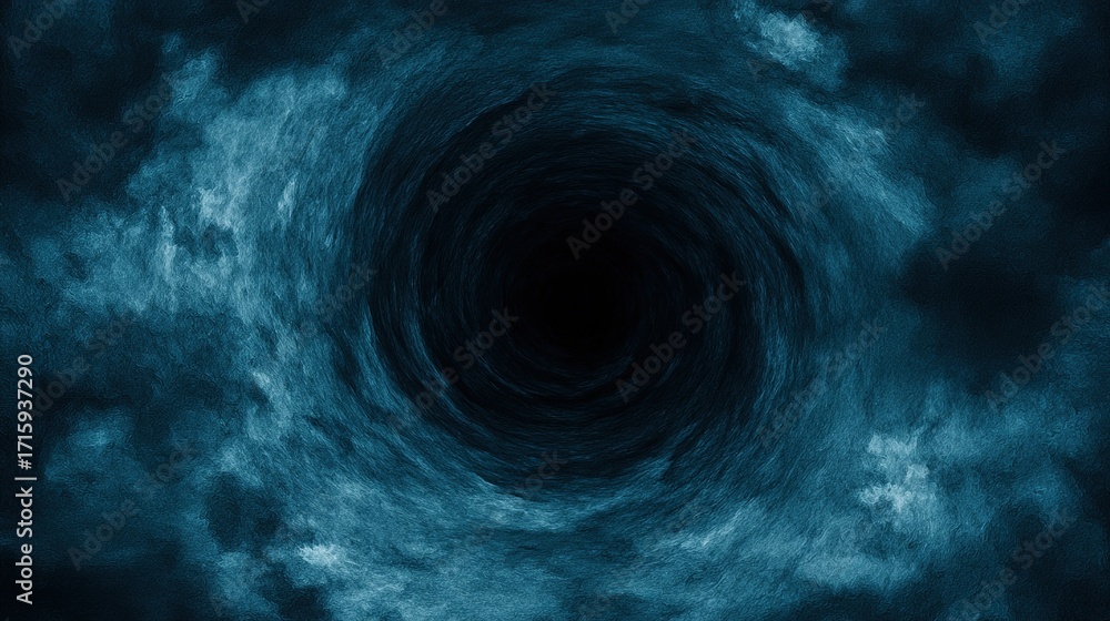 inflection. A dark matter vortex warping the fabric of spacetime, with ...