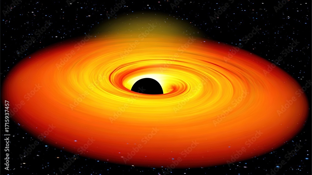inflection. A dark matter vortex warping the fabric of spacetime, with ...