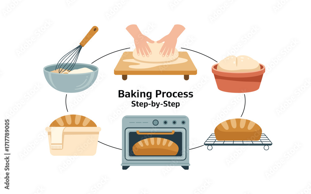 Baking Bread Step-by-Step: A Visual Guide to the Bread Making Process ...