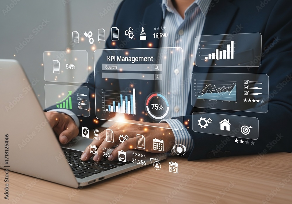 Professional KPI Management Dashboard for Business Performance ...