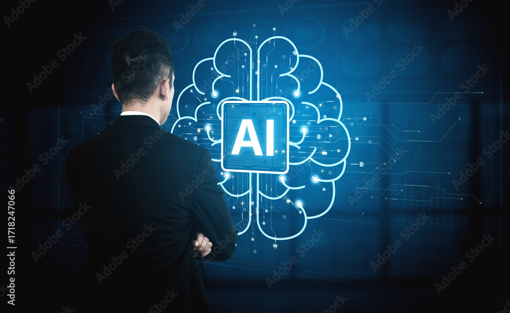 AI Assistant Brain Processor with LLM Technology, Big Data, Machine ...