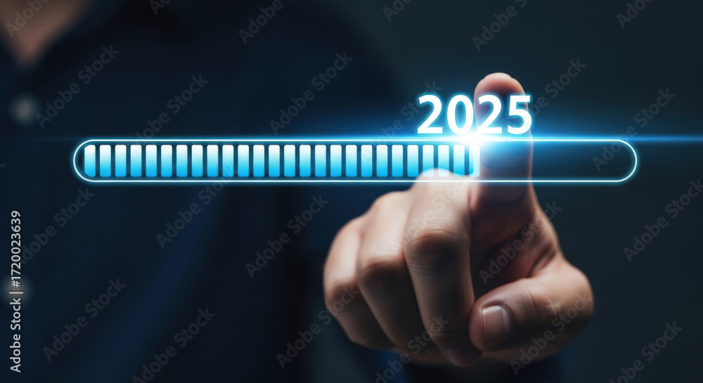 Progress Towards 2025 A Conceptual Image of a Loading Bar Reaching the ...