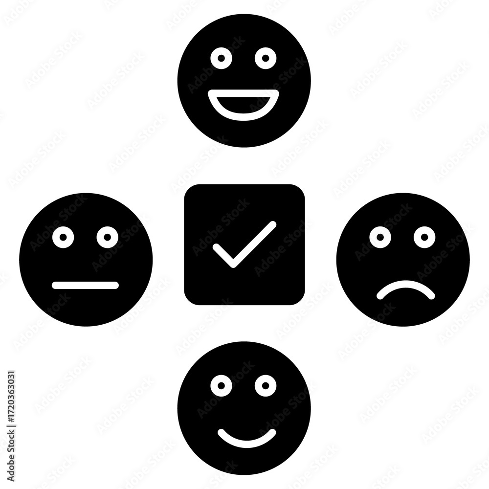 Stock-Illustration „Emotion Icon, Power of Human Emotion, Connecting ...