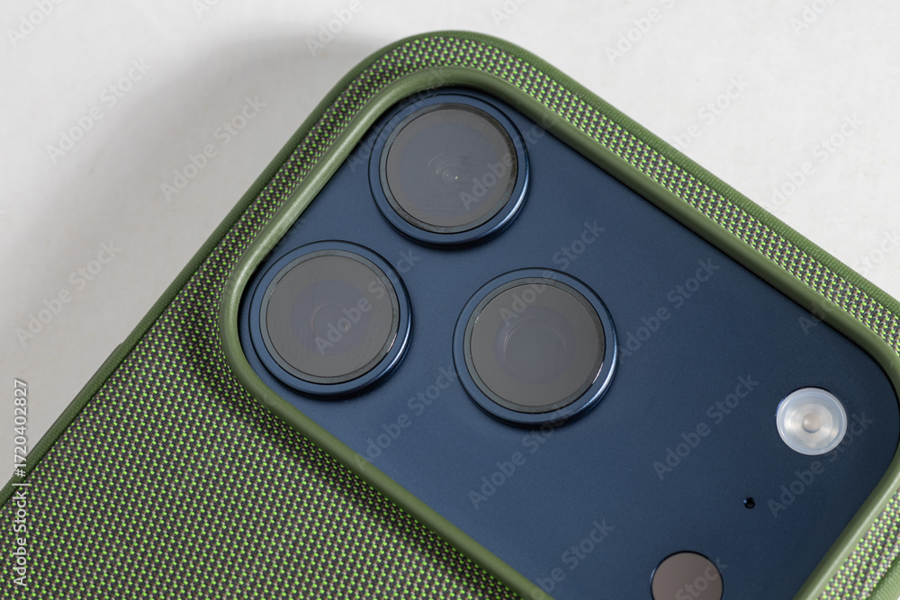 SEATTLE, USA - September 22, 2025: Close up of New iPhone 17 Pro in ...