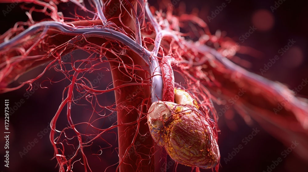 Bleeding Disorders Awareness Week. Scientific illustration of human ...