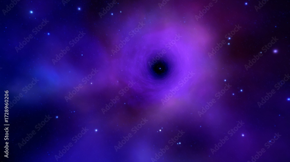 inflection. A dark matter vortex warping the fabric of spacetime, with ...