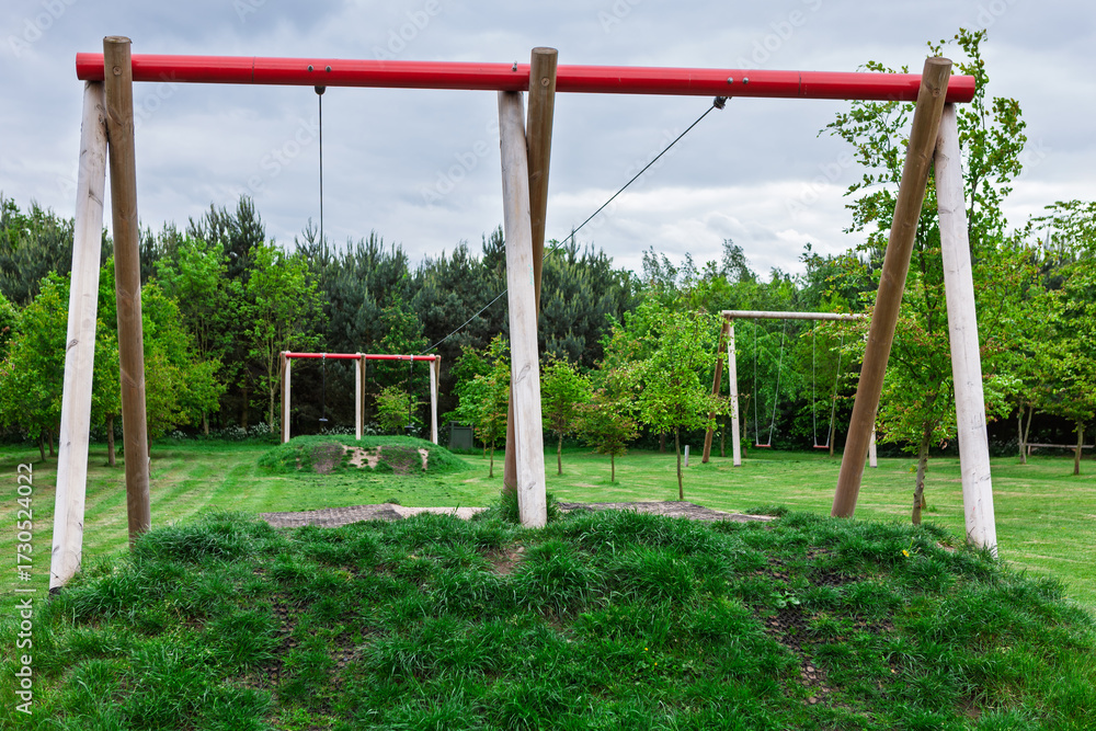 Tafflands Adventure Playground, Rolleston-on-Dove, United Kingdom ...