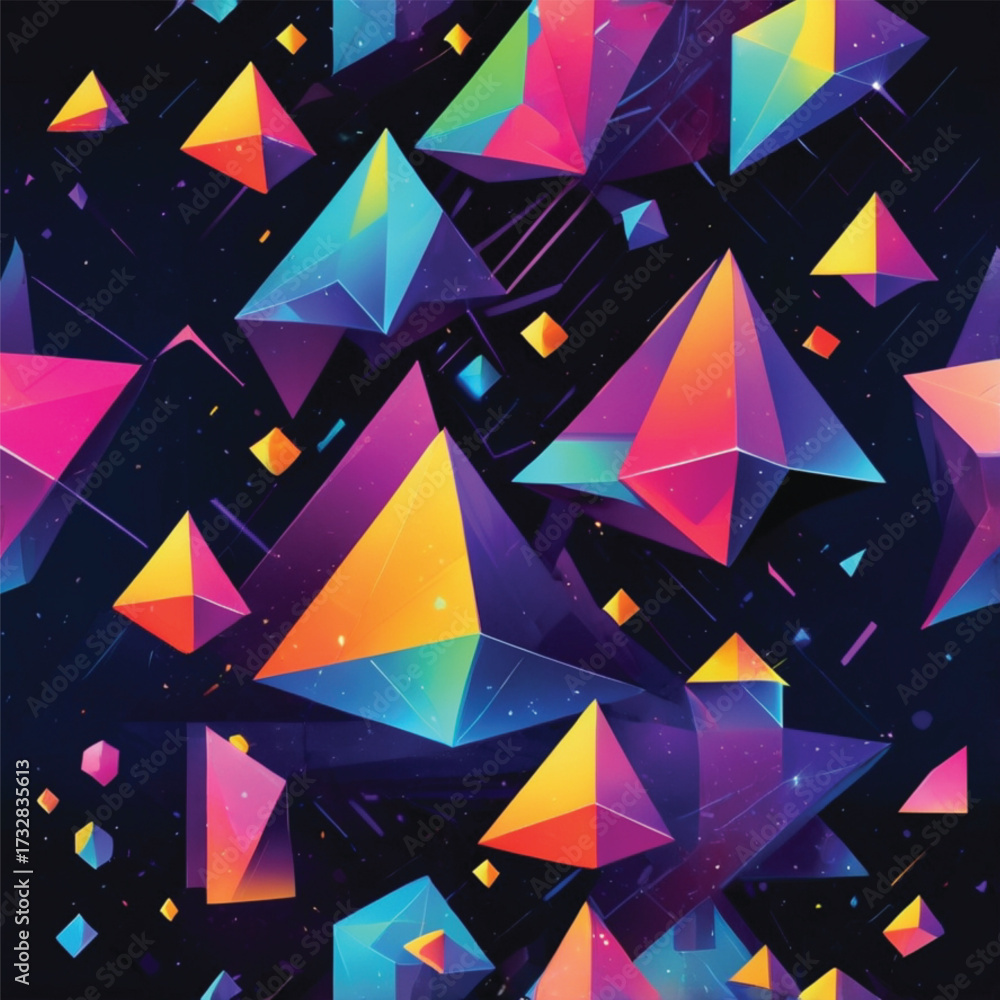 Colorwave Geometry: The 2026 Digital Trend Stock Vector | Adobe Stock