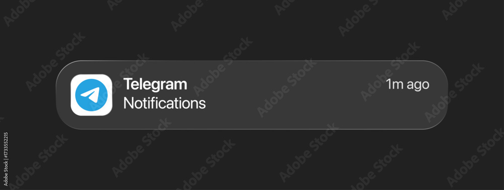 Telegram iOS 26 new update with liquid glass notifications.Apple iPhone ...