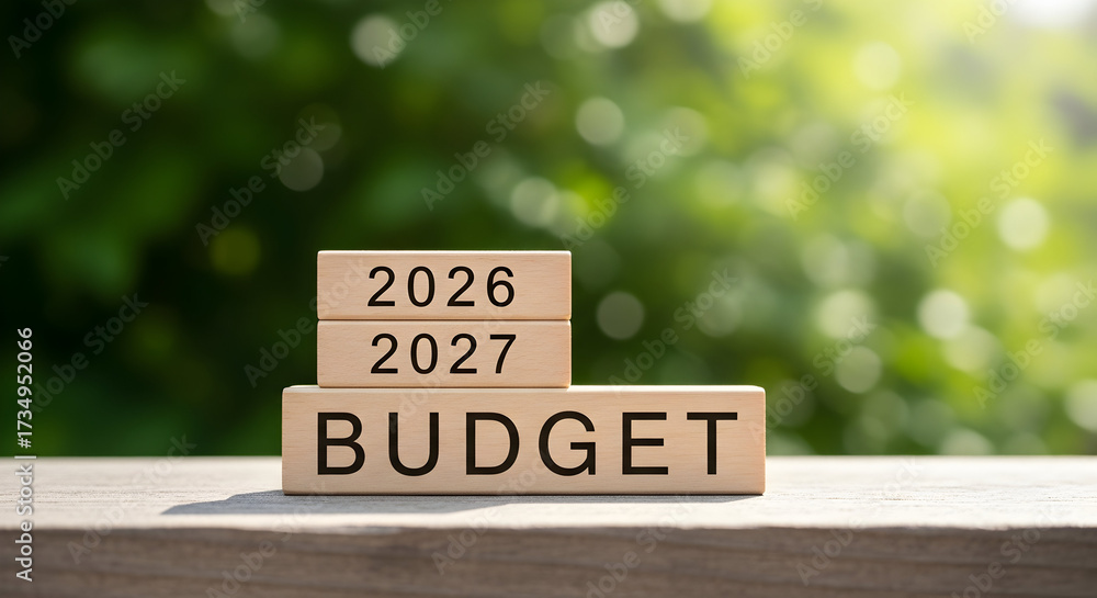 Plan your budget for 2026 and 2027 Stock Photo | Adobe Stock
