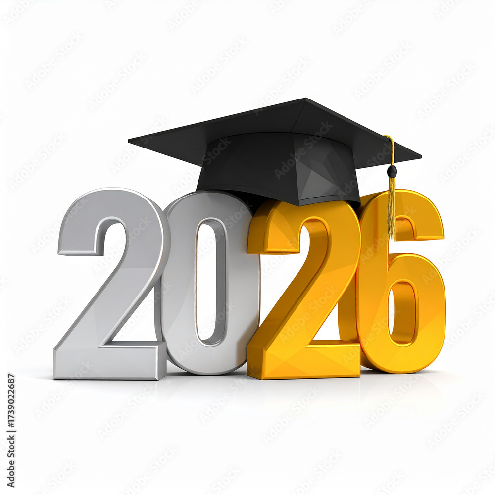 Photo Stock Graduation 2026: A visual representation of academic ...
