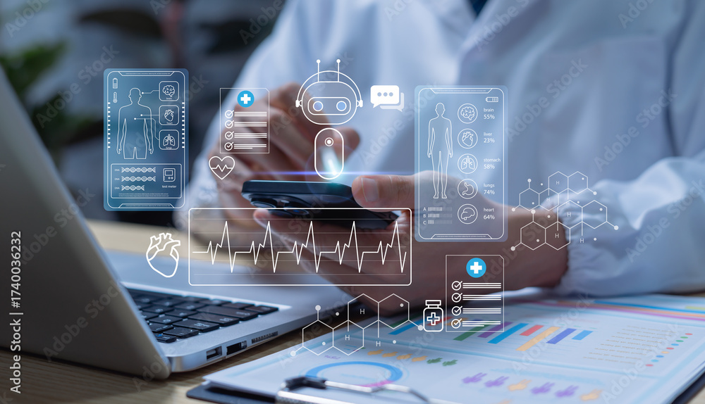 Futuristic AI assistant for digital health and telemedicine, enhancing ...