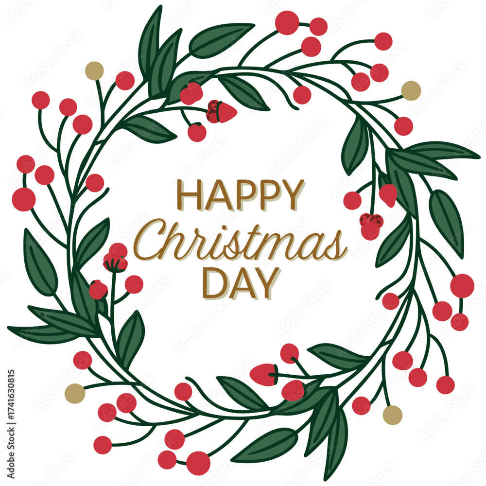 Stock-Vektorgrafik „Happy Christmas Day 2026, A Joyful Christmas 2026 ...