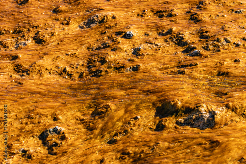Excelsior Geyser Crater, Midway Geyser Basin Trail. Yellowstone ...