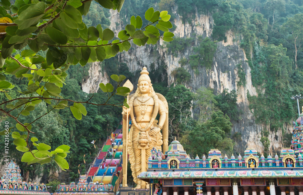 Batu Caves in Malaysia. This limestone cave complex is one of the most ...