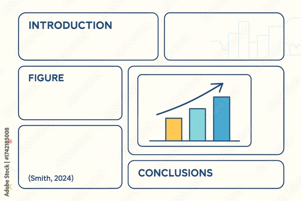 Infographic layout with labeled sections for introduction, figure ...
