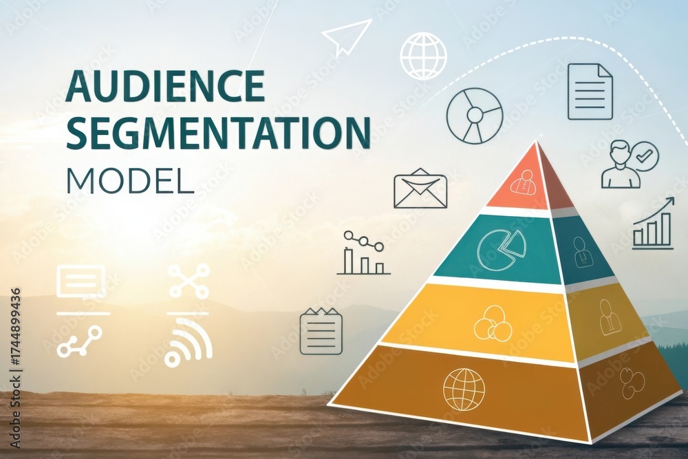 Audience Segmentation Model Pyramid for Marketing Strategy and Data ...