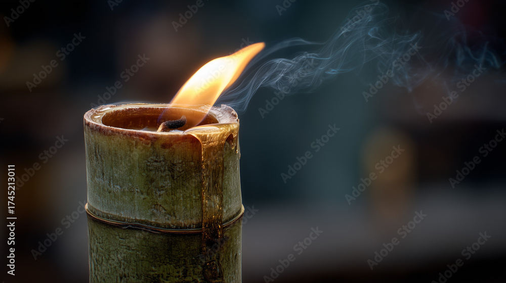 Burning Bamboo Good With