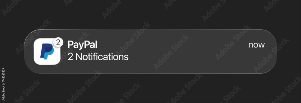 PayPal iOS 26 new update liquid glass notifications for mobile app ...