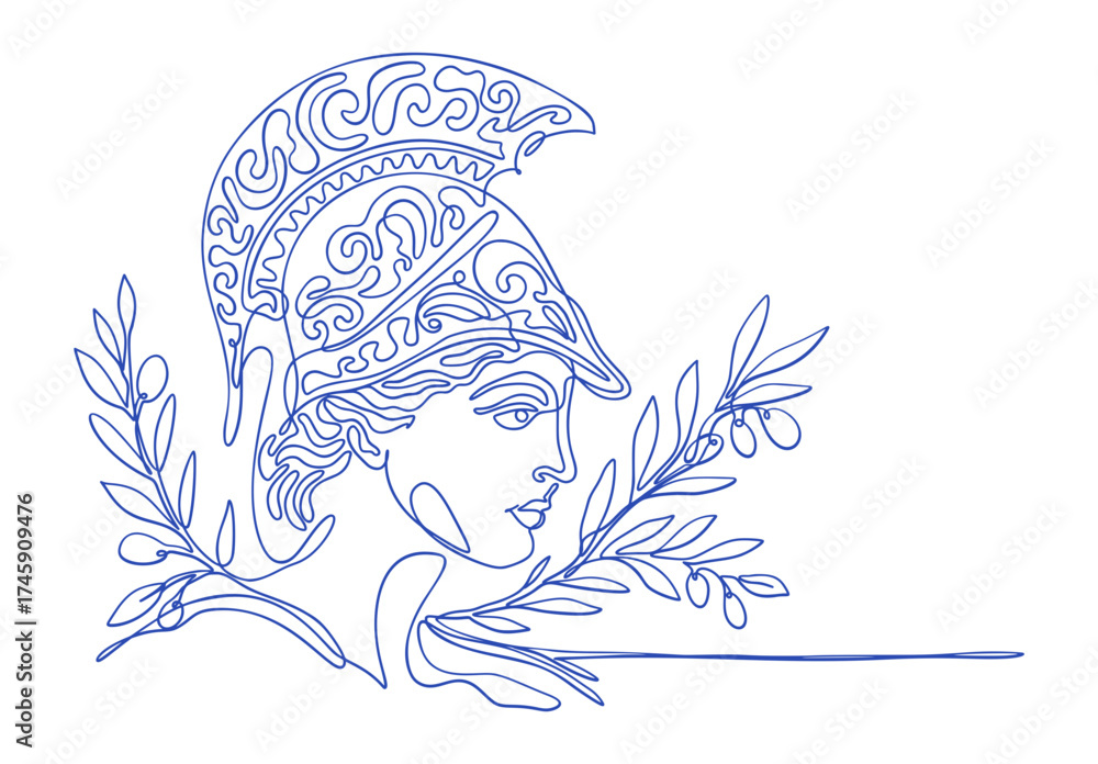 Athena Goddess Of War Wisdom Strategy Justice And Intellect In Greek ...